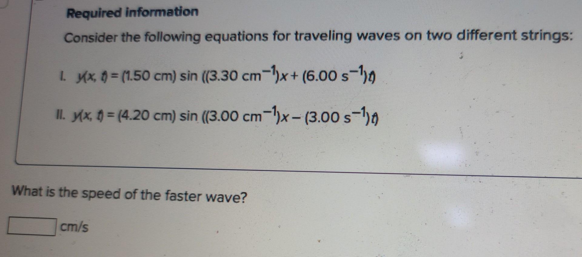 Solved Required information Consider the following equations | Chegg.com