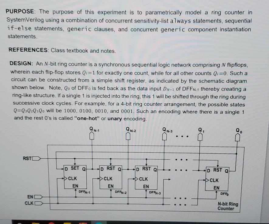 Solved PURPOSE: The purpose of this experiment is to | Chegg.com