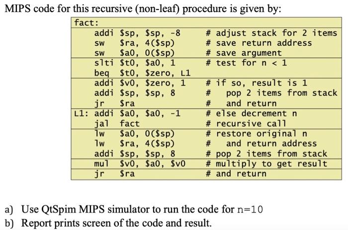 Solved 1. A C procedure that swaps two locations in memory | Chegg.com