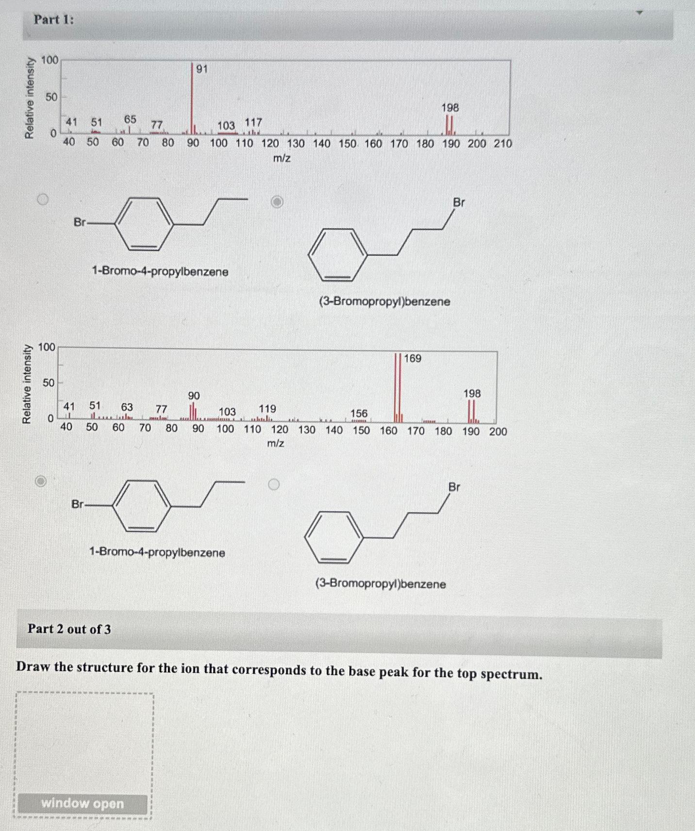 Solved Part 1:Part 2 ﻿out of 3Draw the structure for the ion | Chegg.com