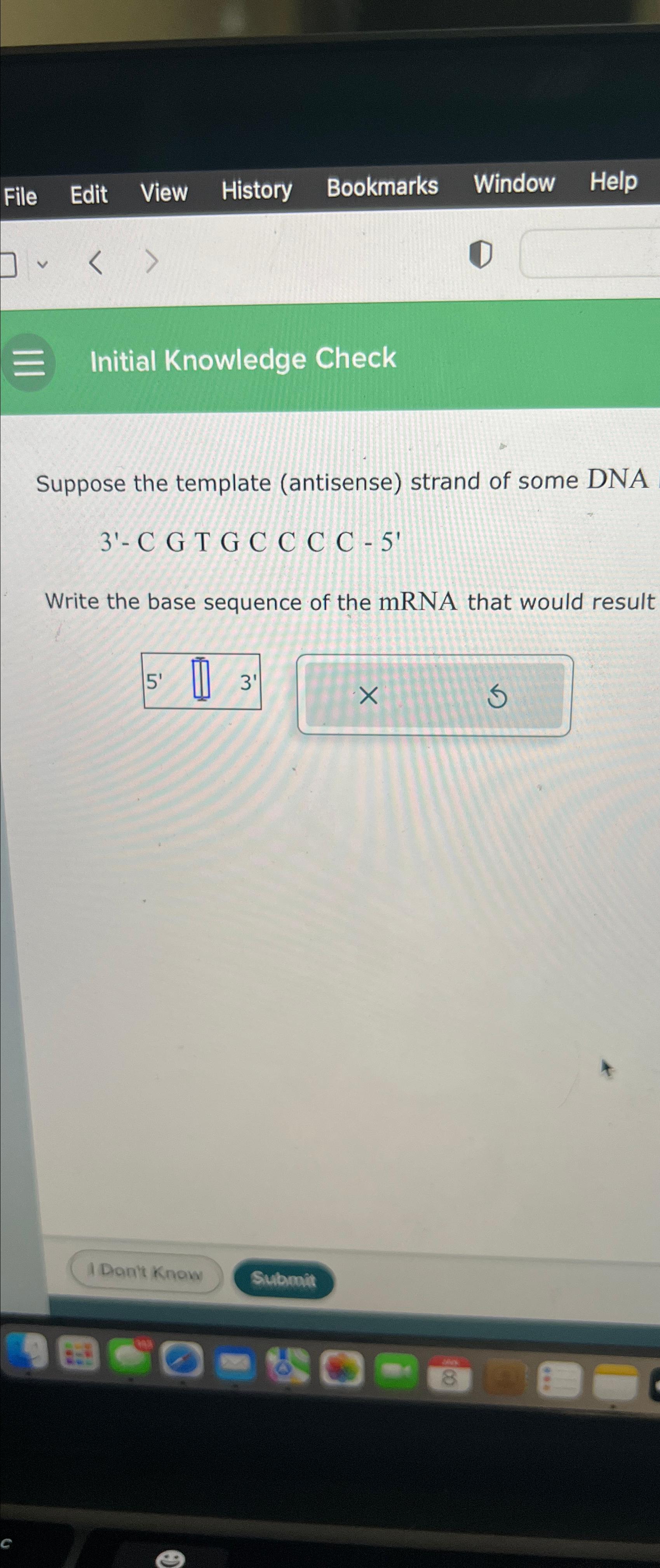 Solved FileEditViewHistoryBookmarksWindowHelpInitial | Chegg.com