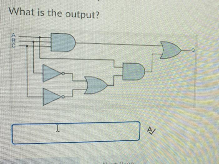 Solved What is the output? W DO | Chegg.com
