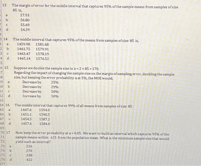 Solved Questions 1-9 are based on the following: A | Chegg.com