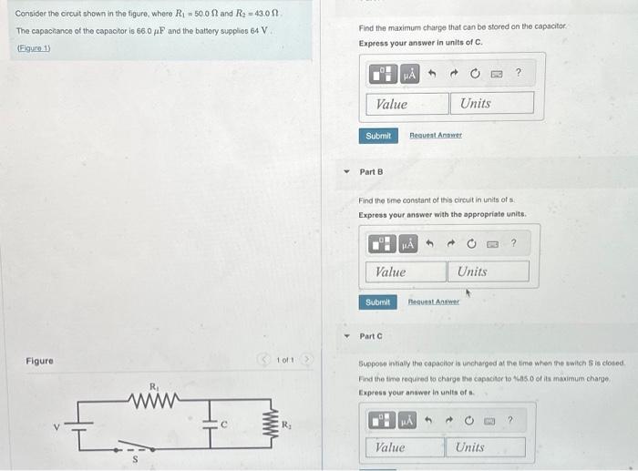 Solved Consider the crcuit shown in the figure, where | Chegg.com