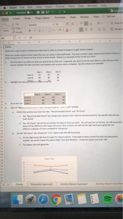 Check my work Required information Excel Analytics | Chegg.com