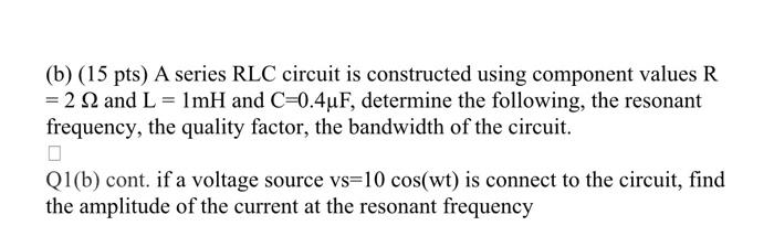 Solved Q1) ( 30 pts) (a) (15 pts) Determine the Bode | Chegg.com