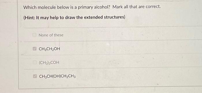 Solved Which one of the structures shown below is | Chegg.com