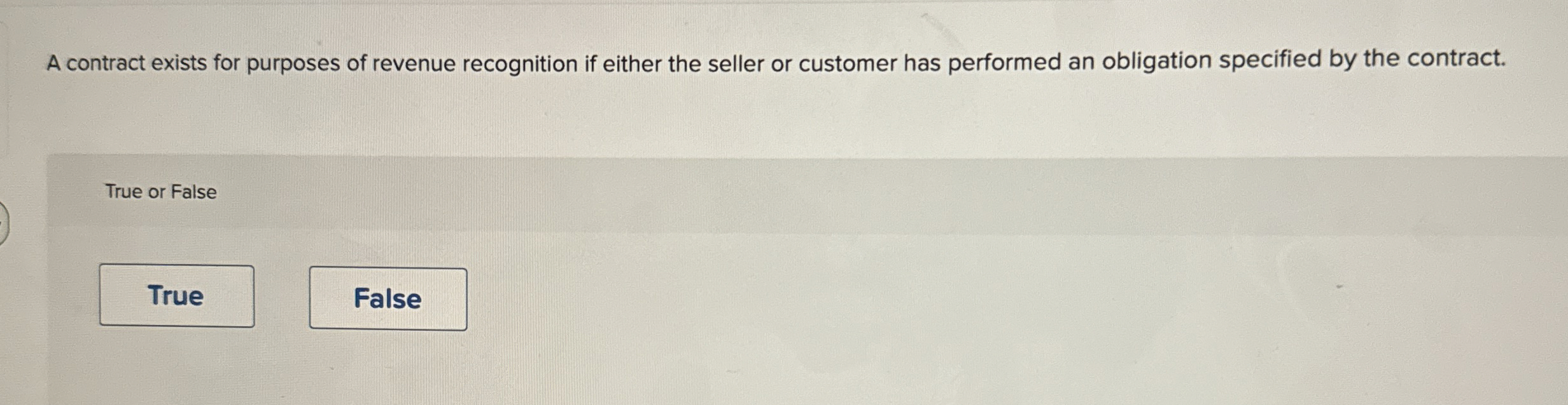 Solved A contract exists for purposes of revenue recognition | Chegg.com