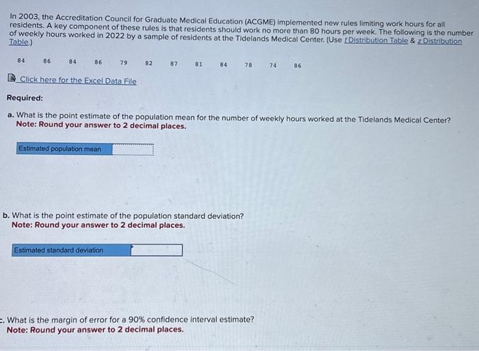 Solved In 2003, the Accreditation Council for Graduate | Chegg.com