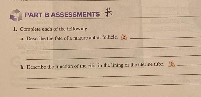 Solved Name LABORATORY Date Section The A corresponds to the | Chegg.com
