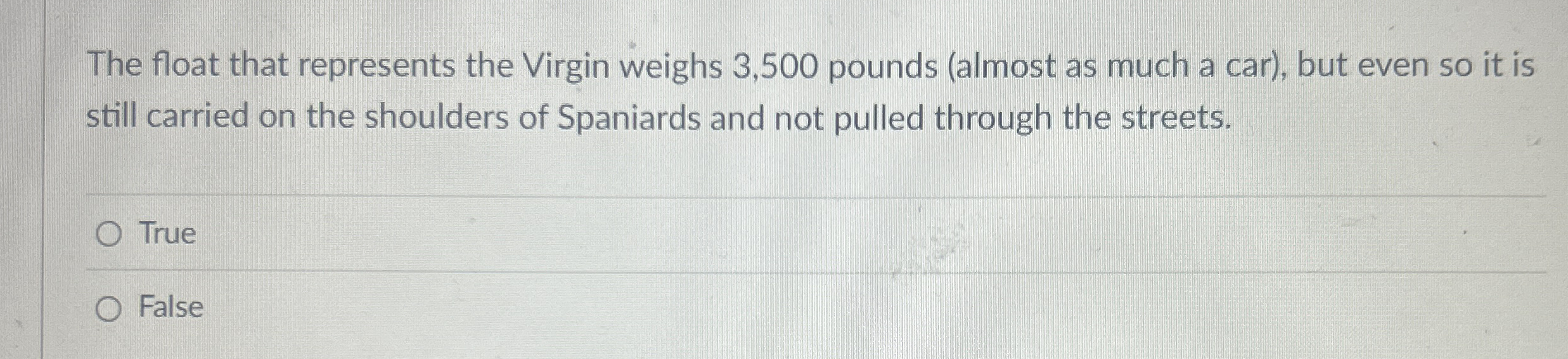 High Quality SOLUTION The float that represents the Virgin weighs 3,500 ...