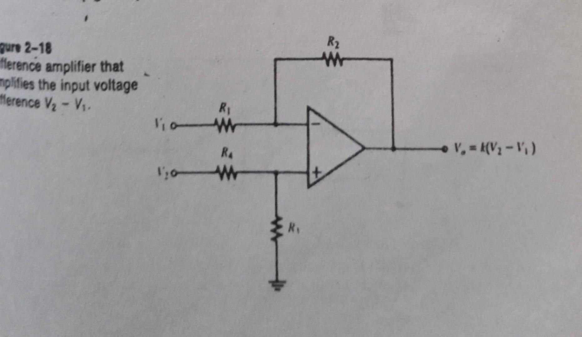 Solved The Operational Amplifier - 17. A summing amplifier | Chegg.com