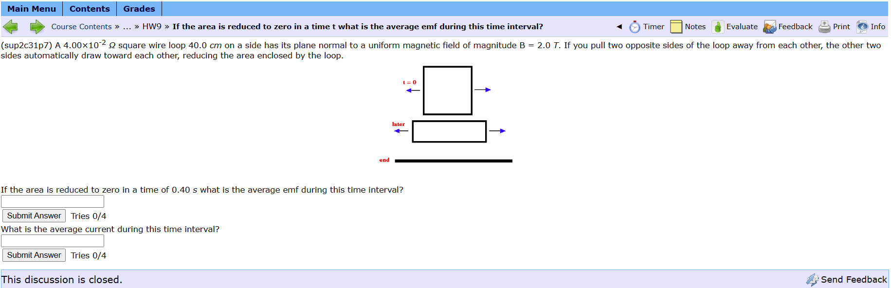 Solved sides automatically draw toward each other, reducing | Chegg.com