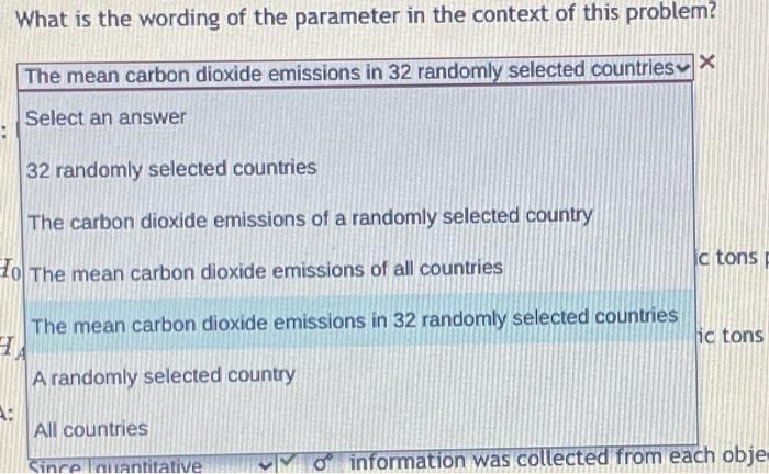 Solved Parameter What is the correct parameter symbol for | Chegg.com