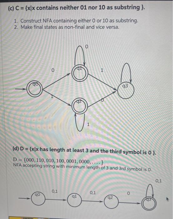 Solved can anyone give the explantion of 3-5 lines for each | Chegg.com