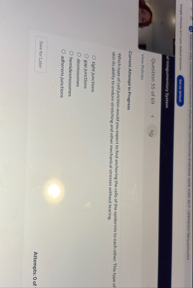 Solved Google Chrome lan't your deflath browser Id | Chegg.com