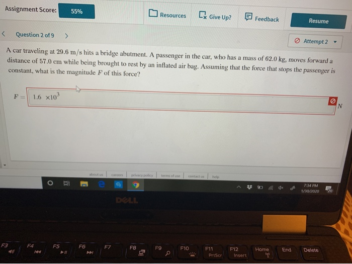 Solved Assignment Score: 55% Resources Ex Give Up? Feedback | Chegg.com