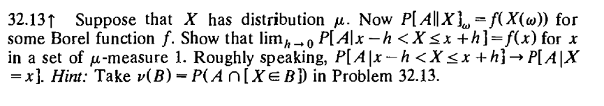 Solved 32.13↑ Suppose that X has distribution μ. Now | Chegg.com