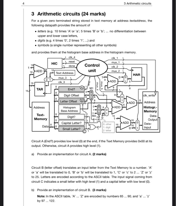 3 Arithmetic circuits 3 Arithmetic circuits (24 | Chegg.com