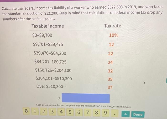Solved Calculate the federal income tax liability of a | Chegg.com