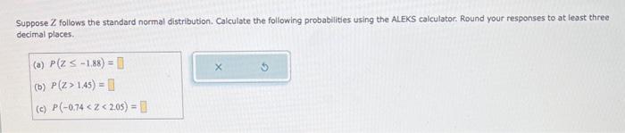 [solved] Suppose Z Follows The Standard Normal Distr