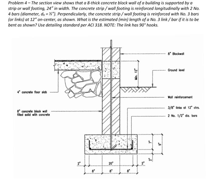Solved Problem 4 - The section view shows that a 8-thick | Chegg.com