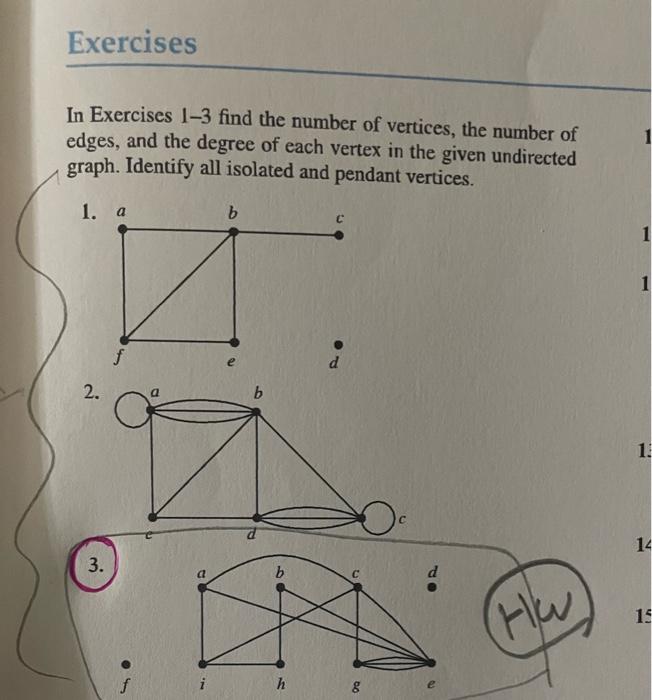 Solved Exercises In Exercises 1-3 find the number of | Chegg.com Solved Exercises In Exercises 1-3 find the number of | Chegg.com