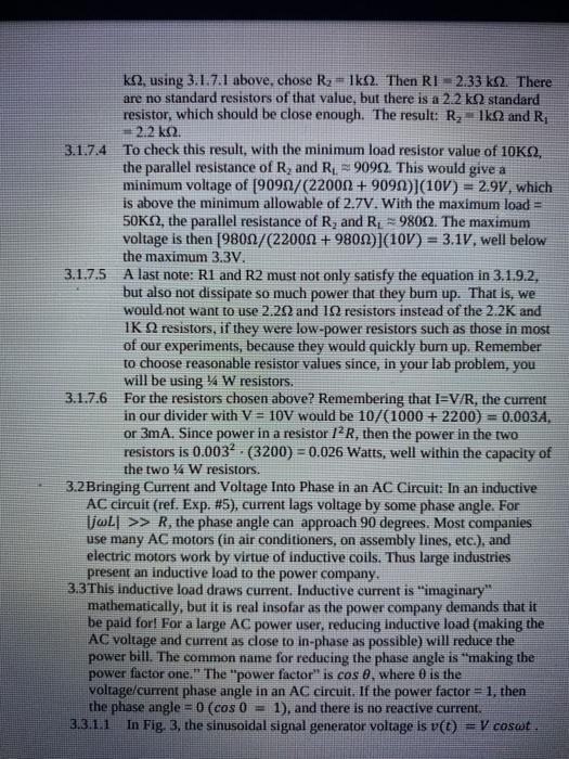 Solved 3 ENGR 2105 Experiment #8 - Circuit Design Problems | Chegg.com