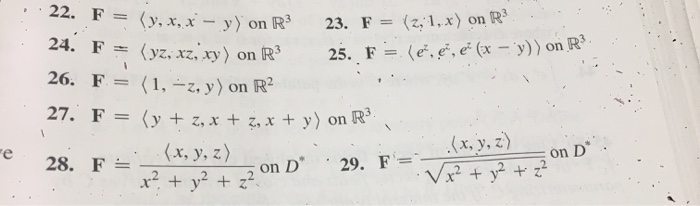 Solved 17-30. Finding potential functions Determine whether | Chegg.com