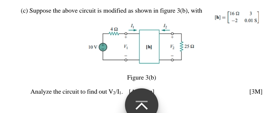 Solved (c) ﻿Suppose the above circuit is modified as shown | Chegg.com