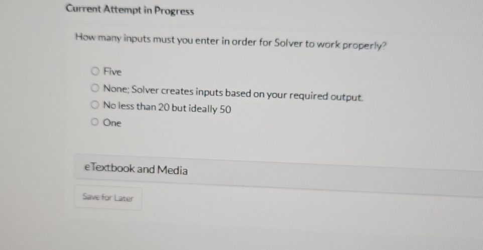 Solved Current Attempt in ProgressHow many inputs must you | Chegg.com