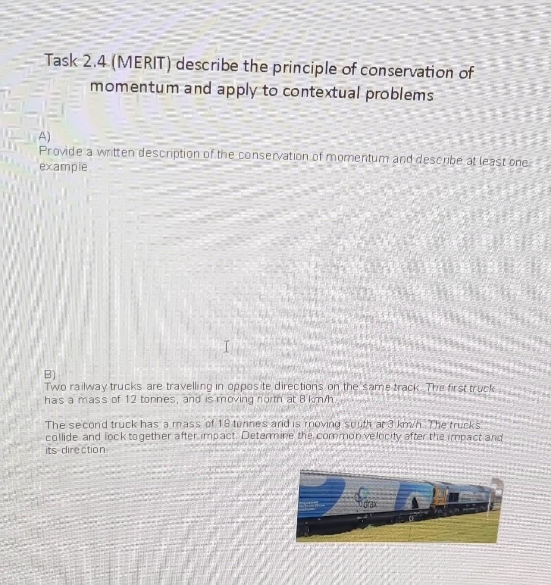 Solved Task 2.4 (MERIT) describe the principle of | Chegg.com