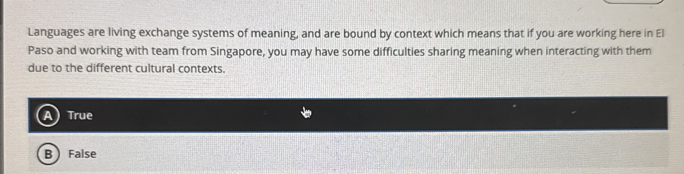 Solved Languages are living exchange systems of meaning, and | Chegg.com