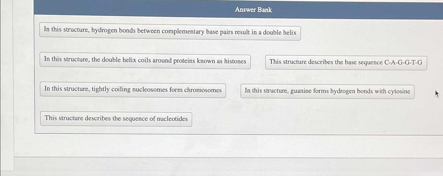Solved Classify each description as an example of the | Chegg.com