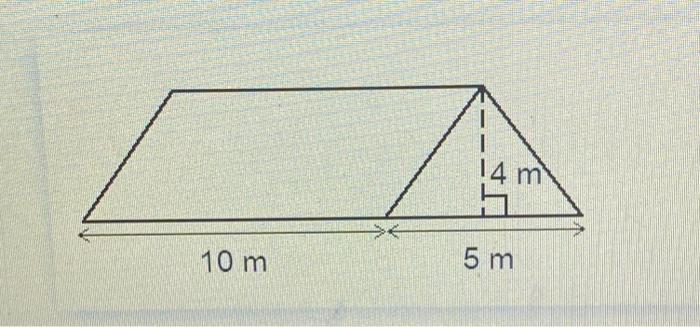 Solved Find the total area of the composite shape made up of | Chegg.com