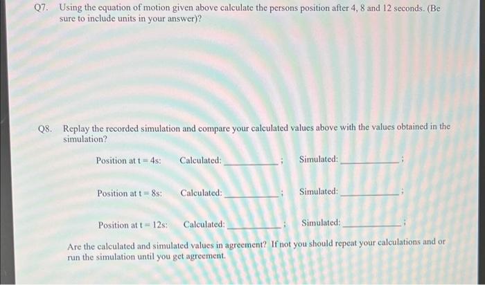 Solved Q7. Using the equation of motion given above | Chegg.com