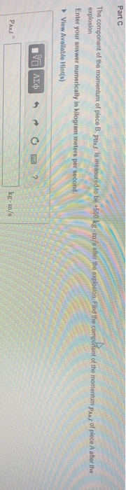 Solved A giant "egg" explodes as part of a fireworks | Chegg.com