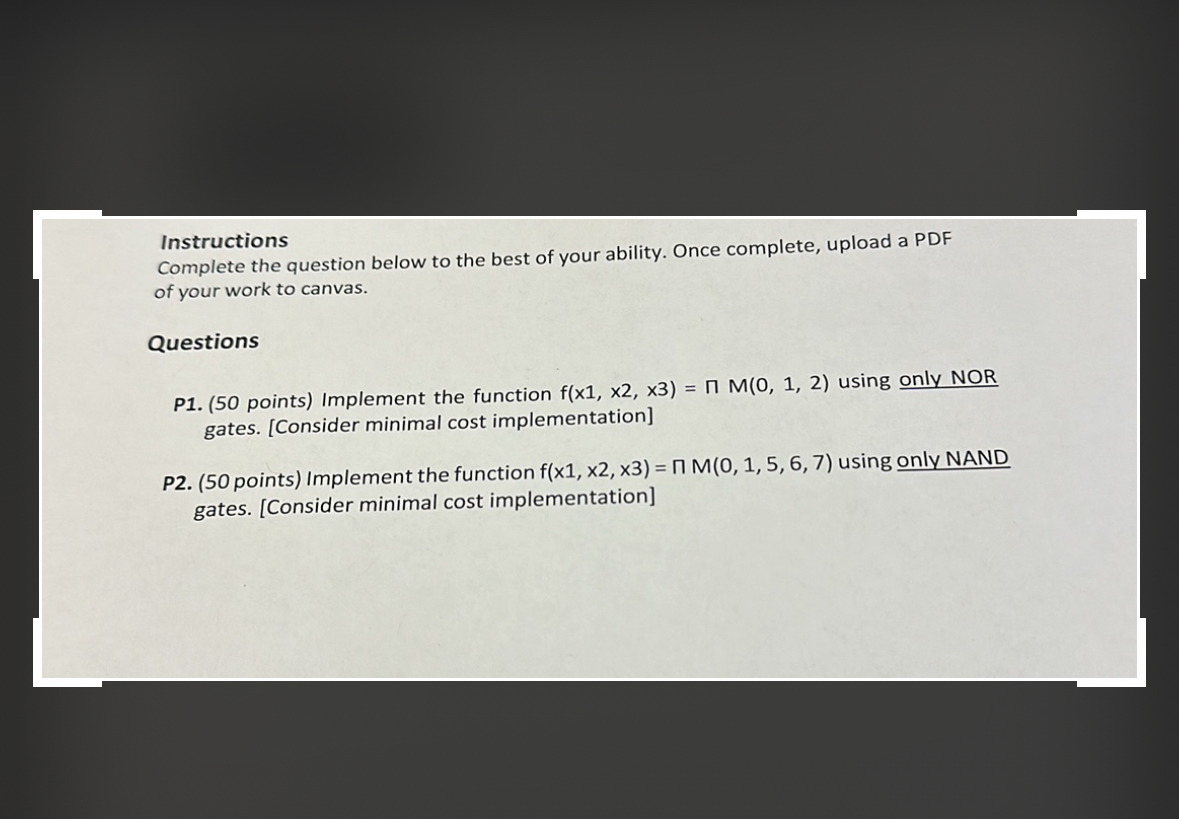 Solved InstructionsComplete the question below to the best | Chegg.com