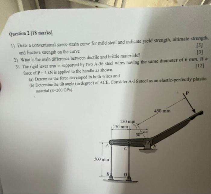 Solved Question 2 (18 marks) 1) Draw a conventional | Chegg.com