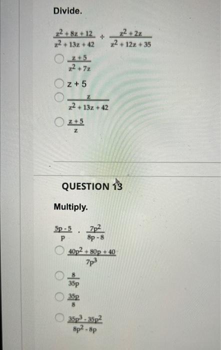 Solved Multiply 6712