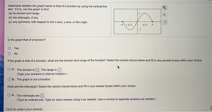 Solved Determine whether the graph below is that of a | Chegg.com