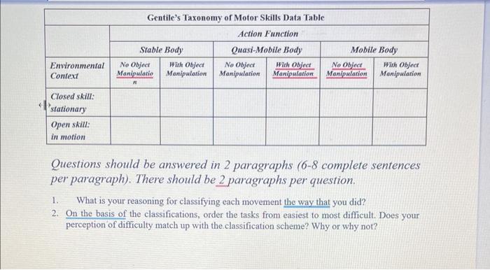 Solved No special equipment is required. Procedures In this | Chegg.com