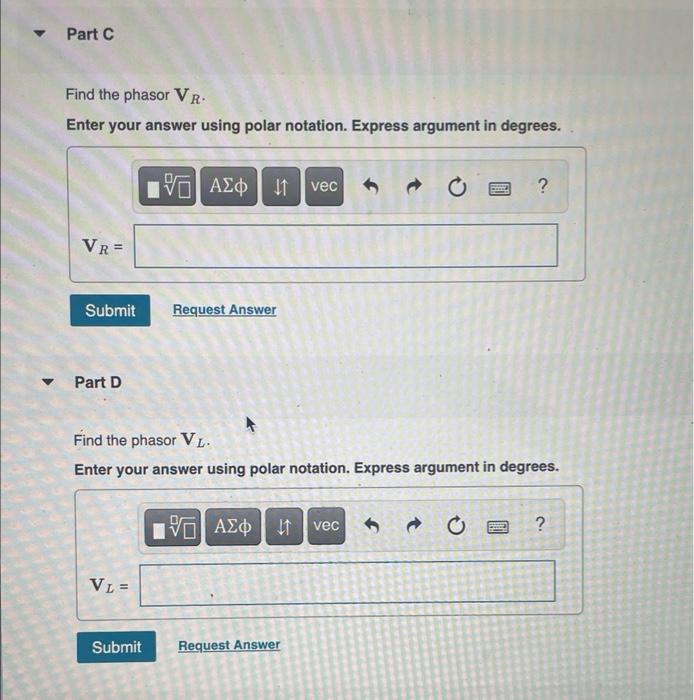 Solved Find the phasor V1. Enter your answer using polar | Chegg.com