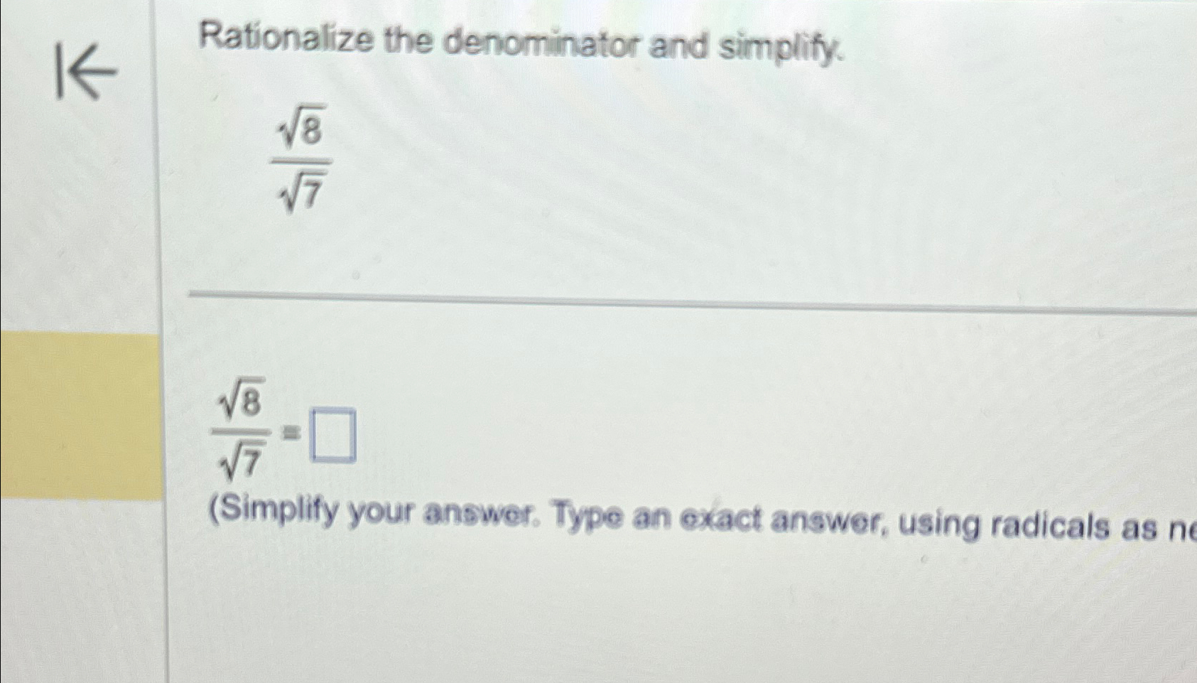 Solved Rationalize the denominator and | Chegg.com