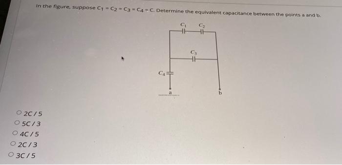 Solved in the figure, suppose C1-C2-C3-C4 - C. Determine the | Chegg.com