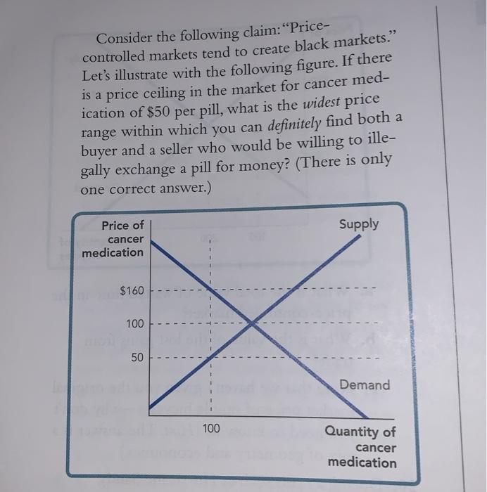 Solved 21. A "black market" is a place where people make | Chegg.com
