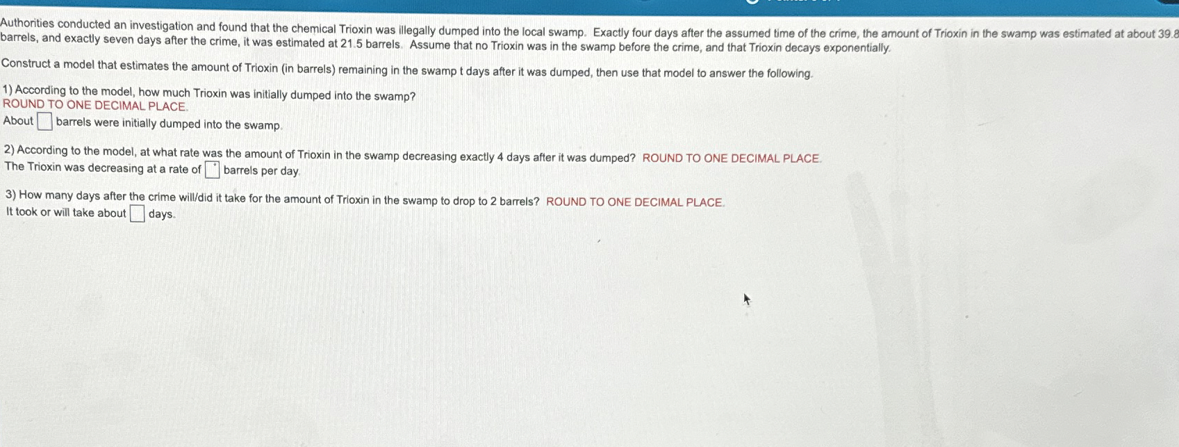 Solved Authorities conducted an investigation and found that | Chegg.com