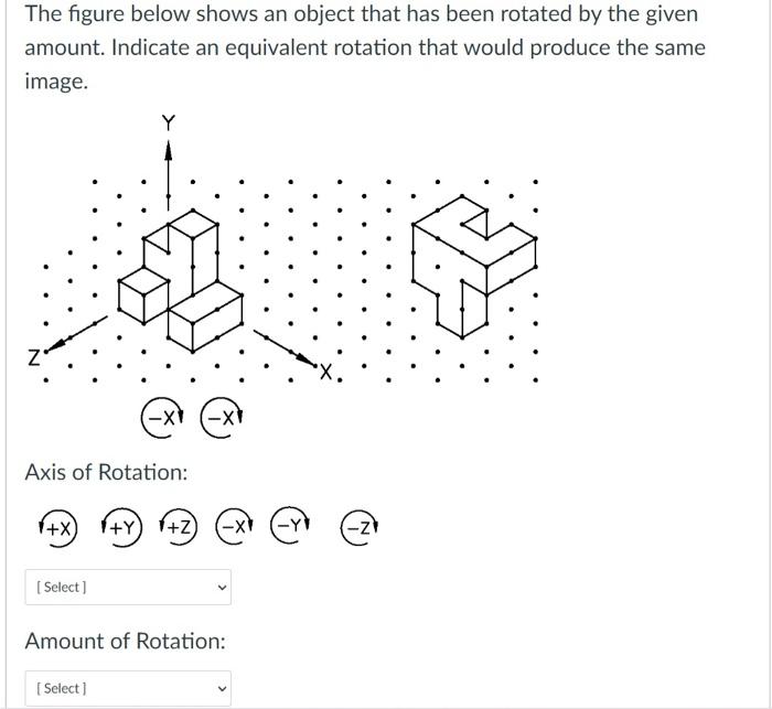 Solved The figure below shows an object that has been | Chegg.com