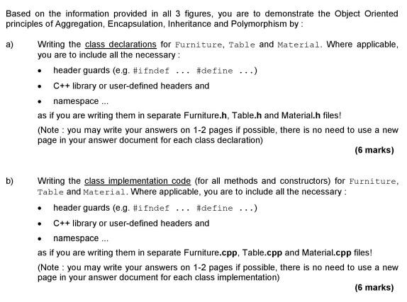 Solved 9. Figure 9-A shows a UML Class diagram with 3 | Chegg.com
