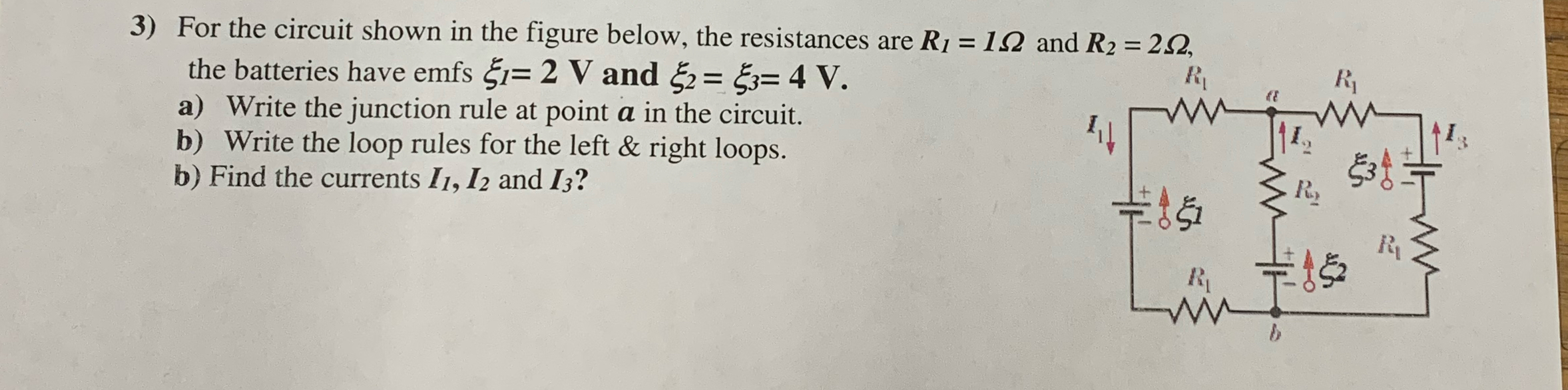 Solved For the circuit shown in the figure below, the | Chegg.com